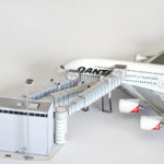 A380 triple boarding bridge – Airplane Diorama Designs